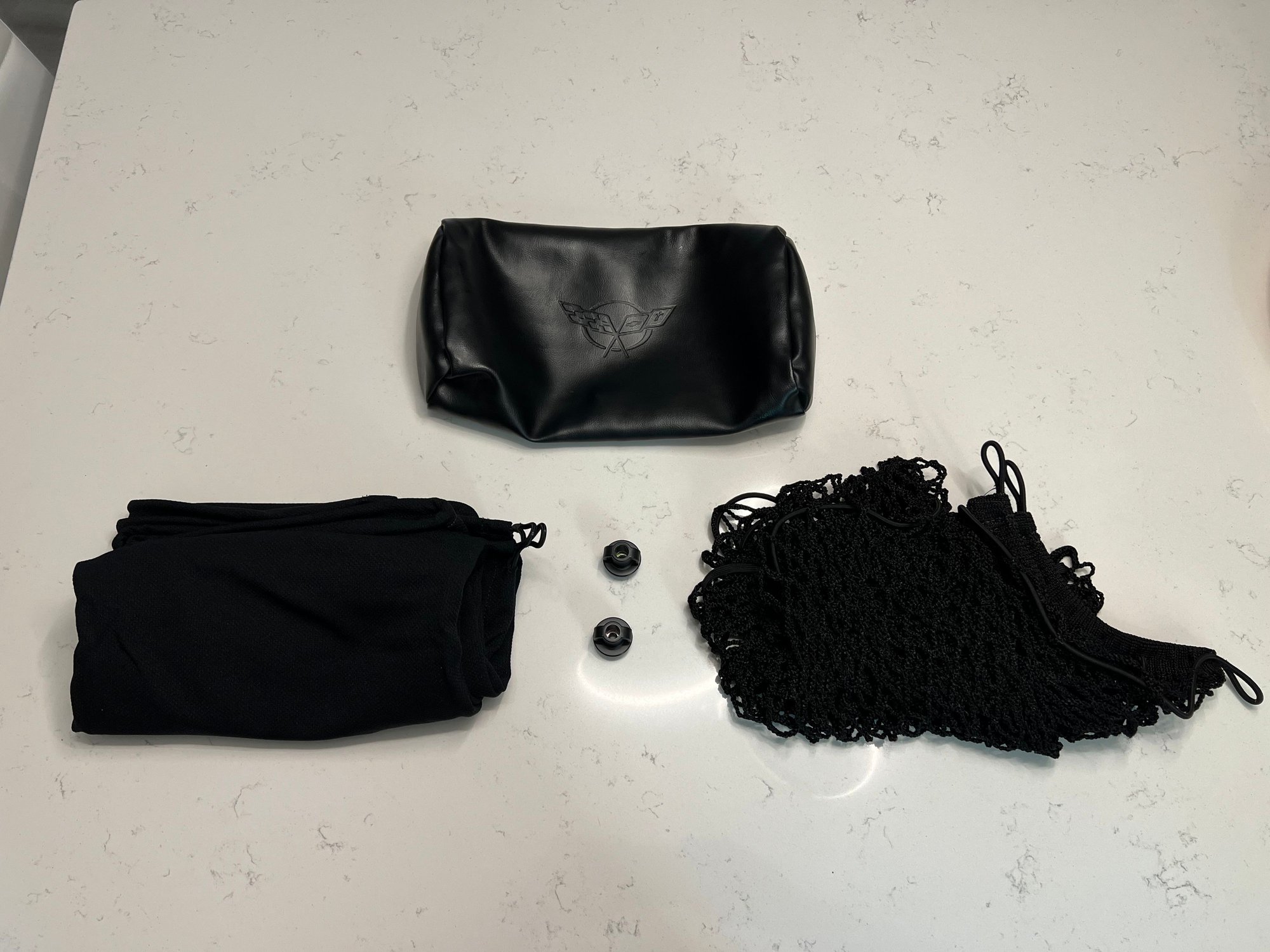 FS (For Sale) OEM Trunk Shade & Cargo Net w/ Pouch & Hook Nuts ...