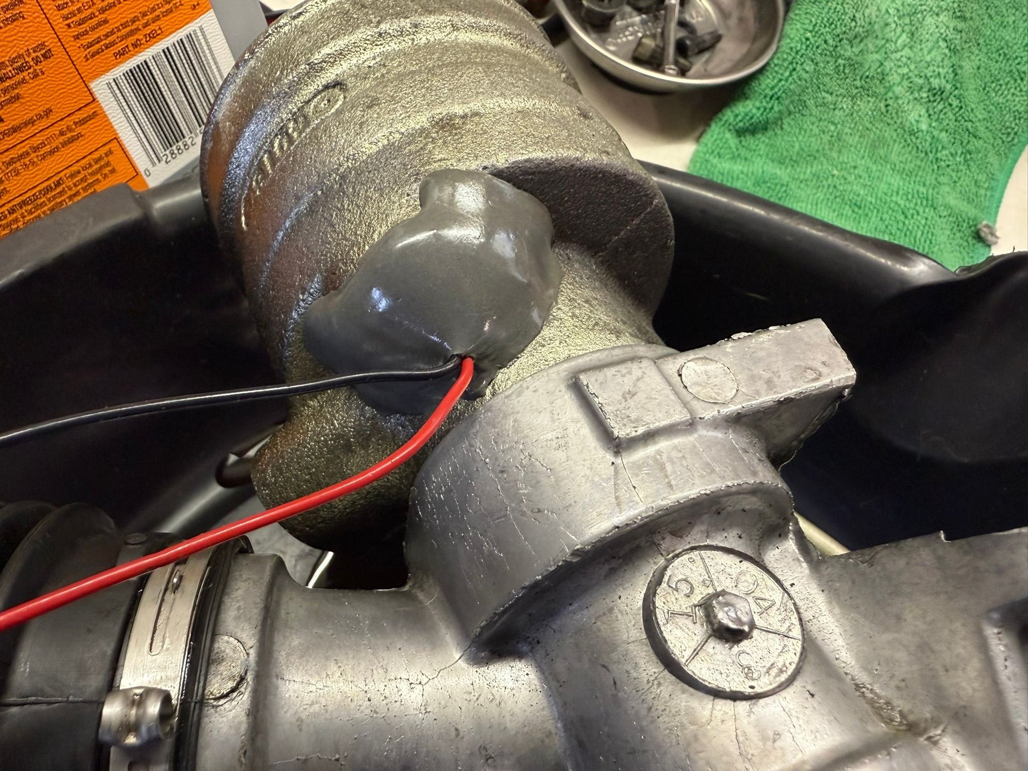 Magnasteer wire leak - CorvetteForum - Chevrolet Corvette Forum Discussion