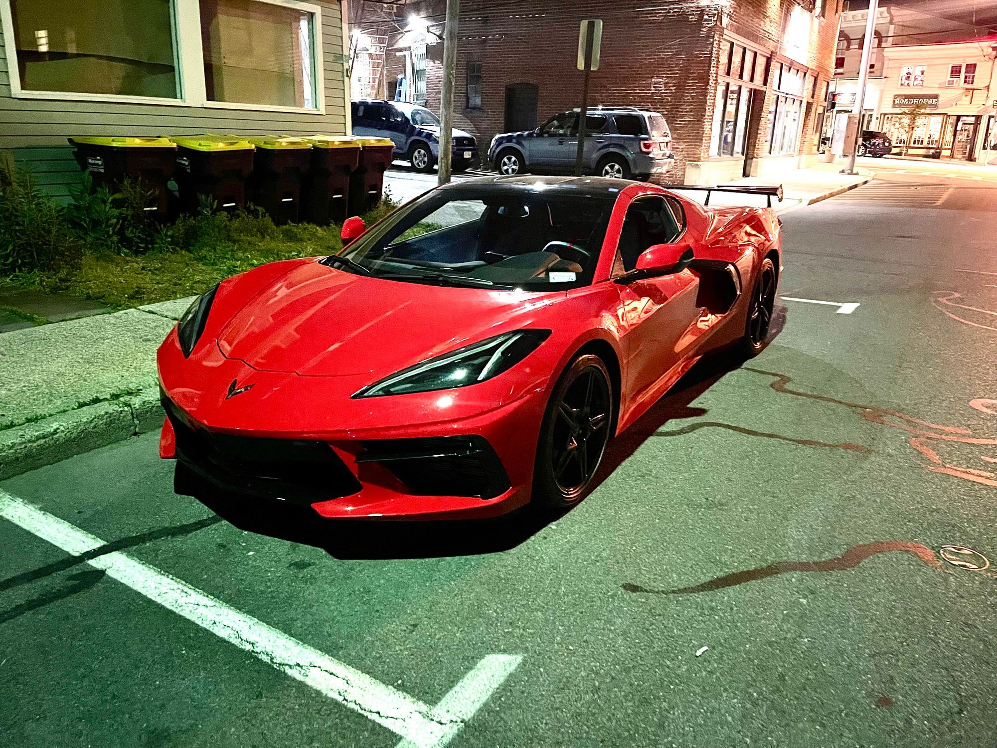 Car is currently at ECS for their top Mount TT kit install ...