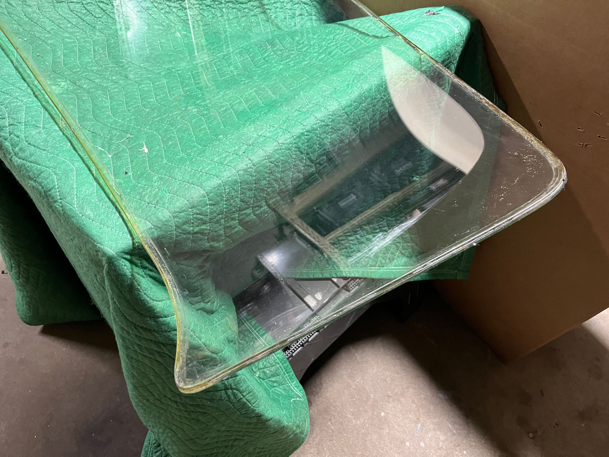 FS (For Sale) 1967 original GM LOF glass set M3 winshield M51 side ...