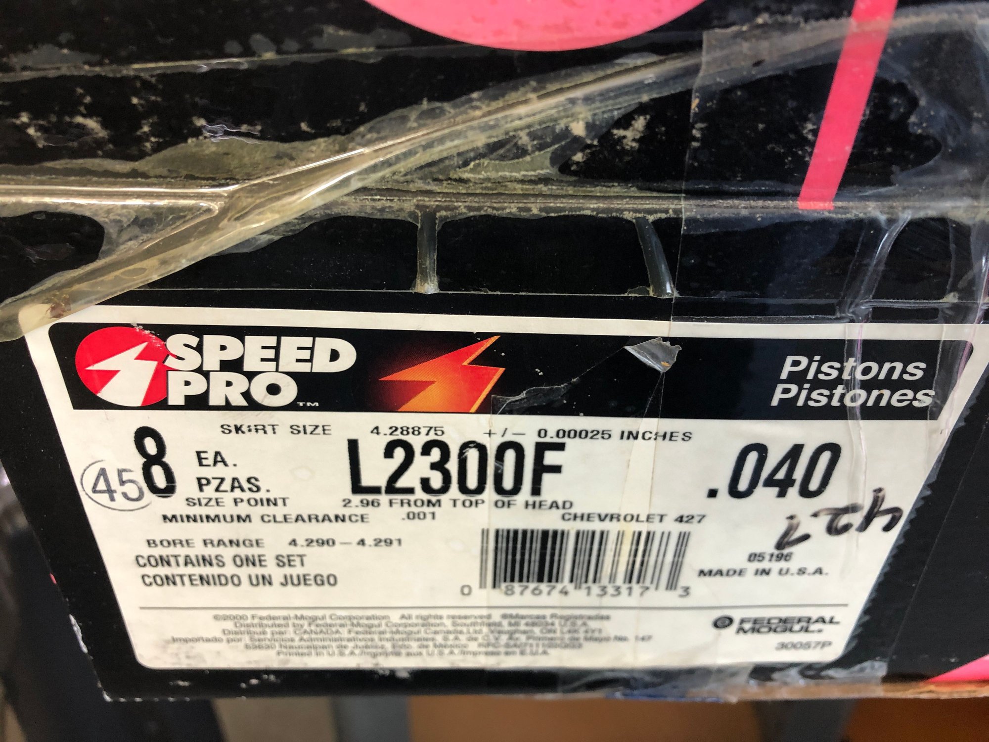 1966 L36 Pistons for use with 91 octane gas - CorvetteForum - Chevrolet ...