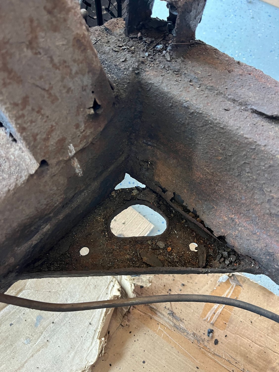 C2 67 frame rust repair advice needed - CorvetteForum - Chevrolet ...