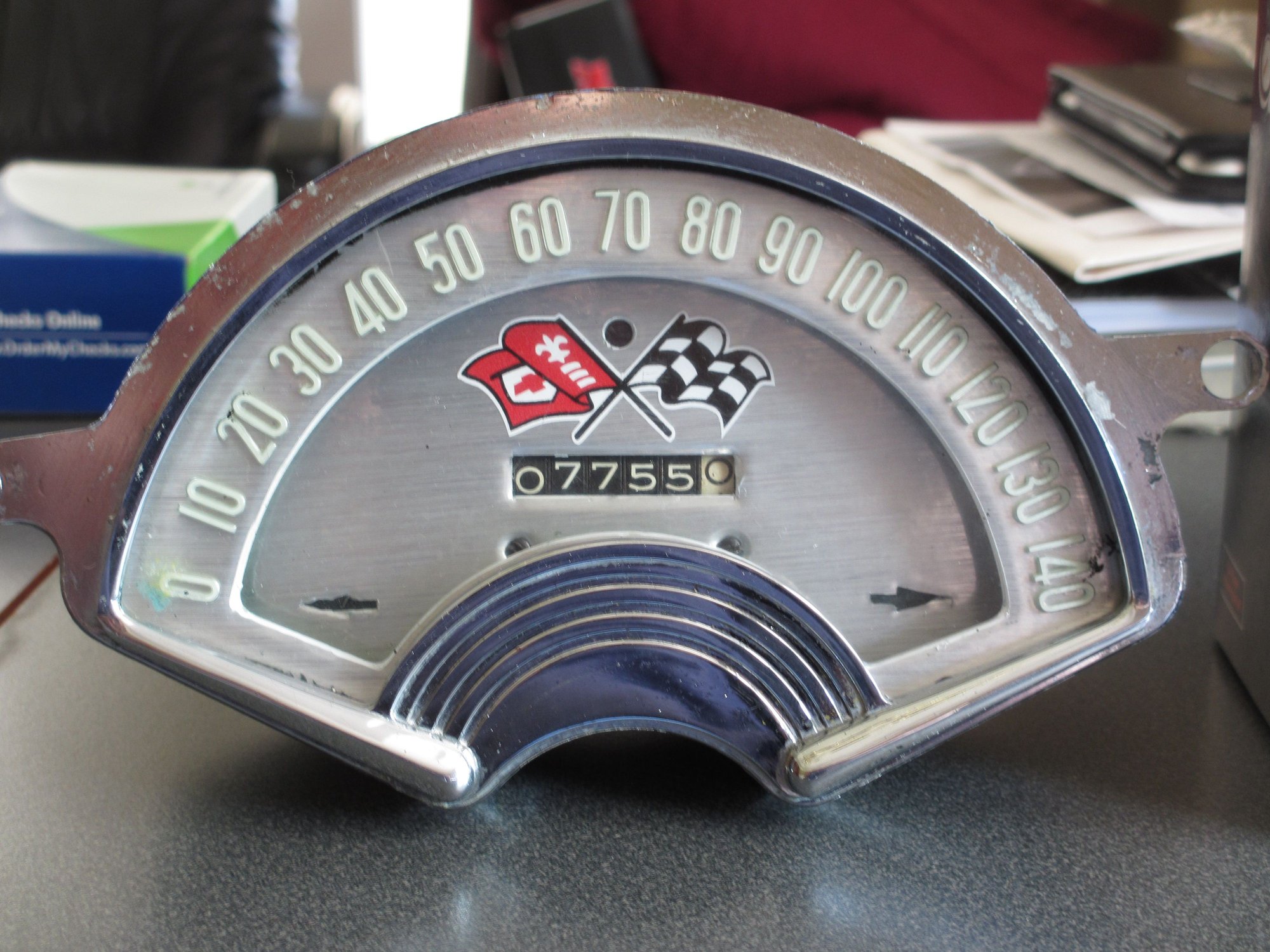 New 56 Speedometer Face - CorvetteForum - Chevrolet Corvette Forum ...