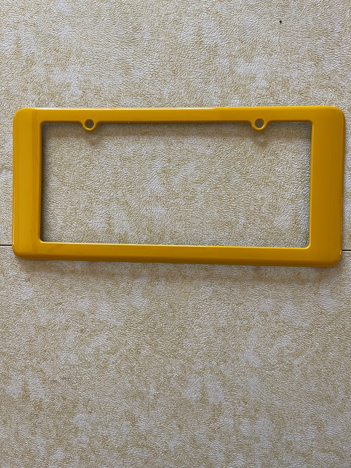 FS (For Sale) Millenium yellow rear license plate frame gm nos ...