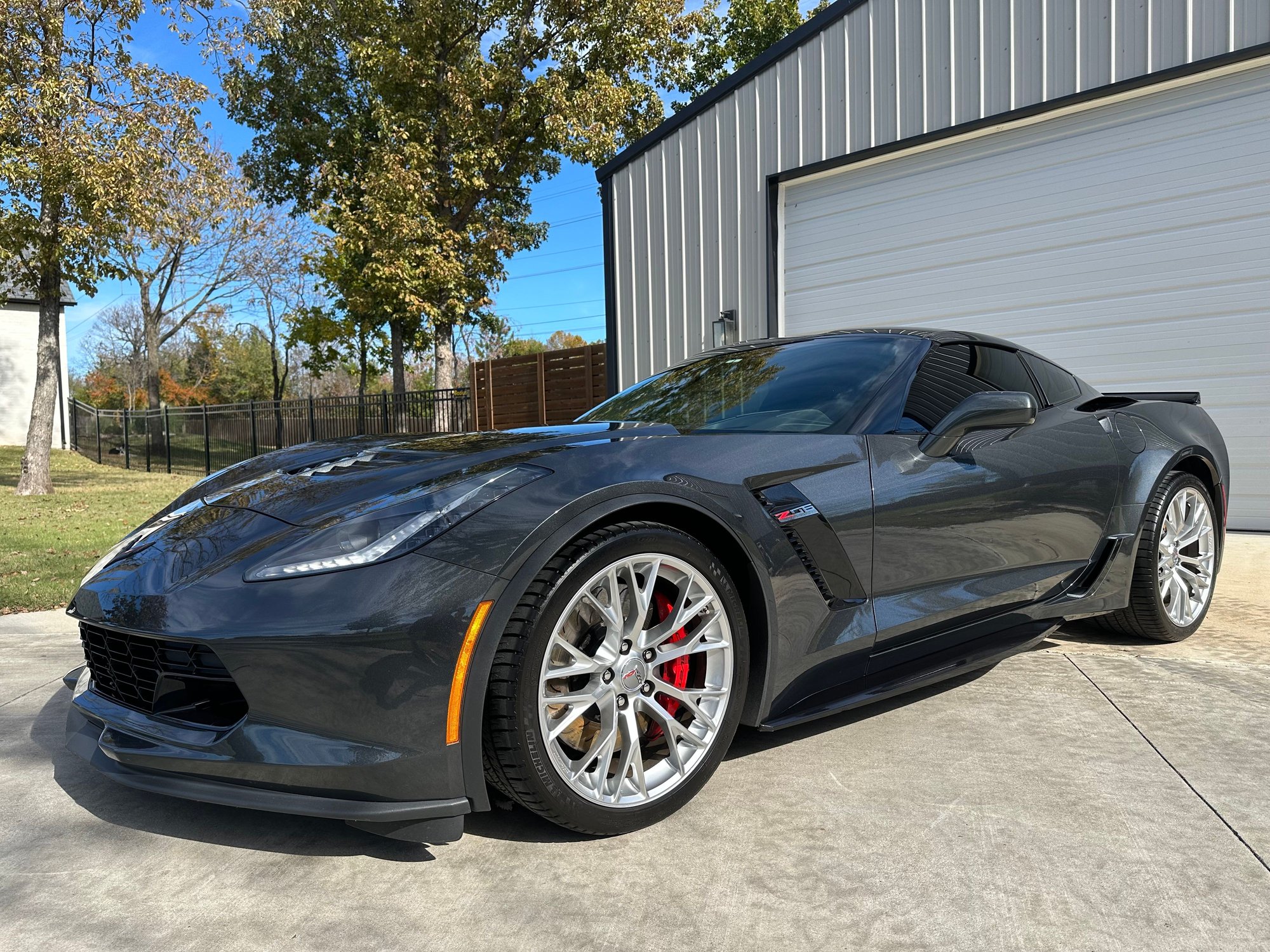 SOLD - 2017 Z06 1LZ M7 in Watkins Glen Gray - only 12K miles (Oklahoma ...