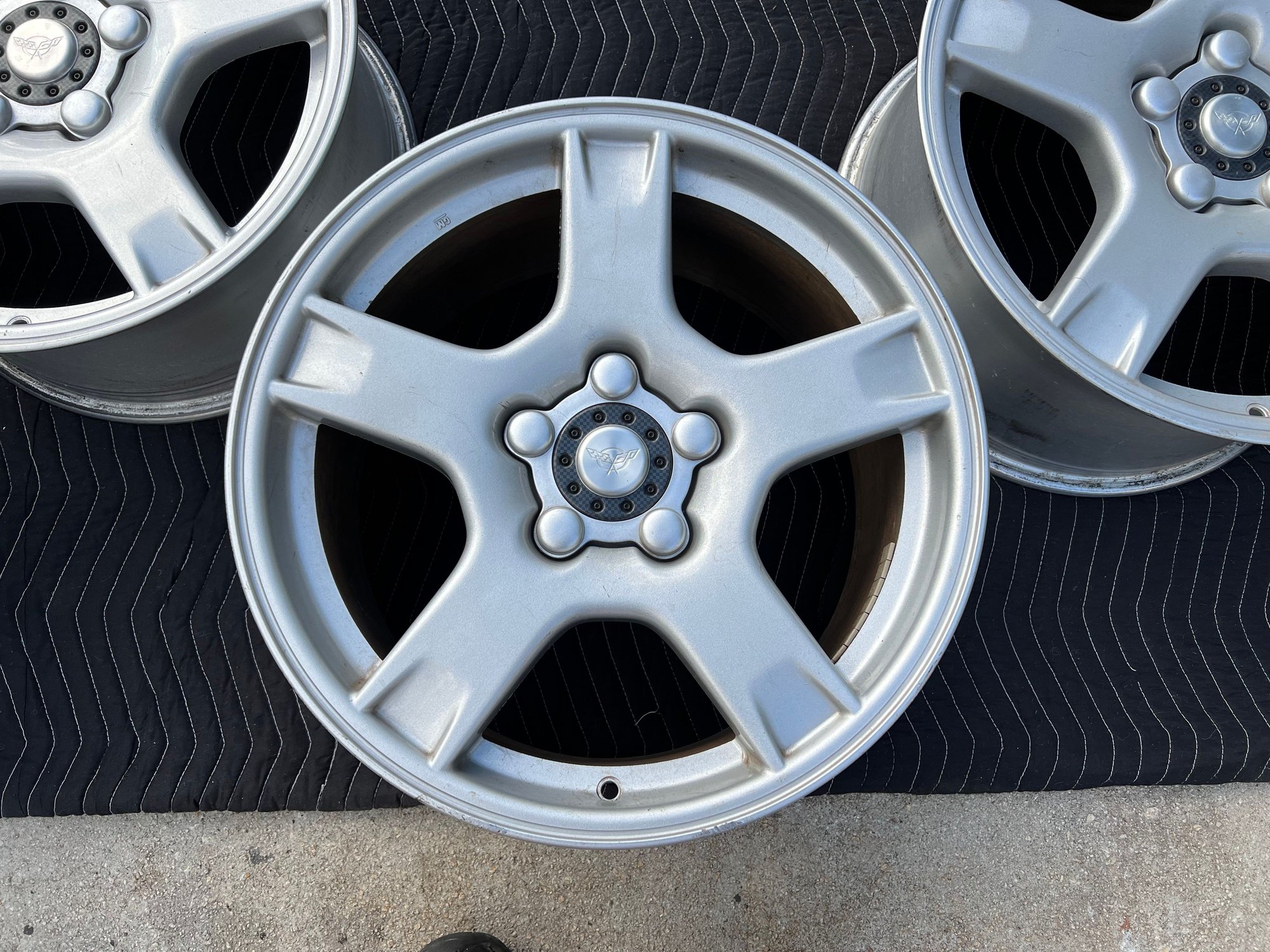 FS (For Sale) C5 Corvette OEM Staggered 17 & 18” Aluminum wheels ...
