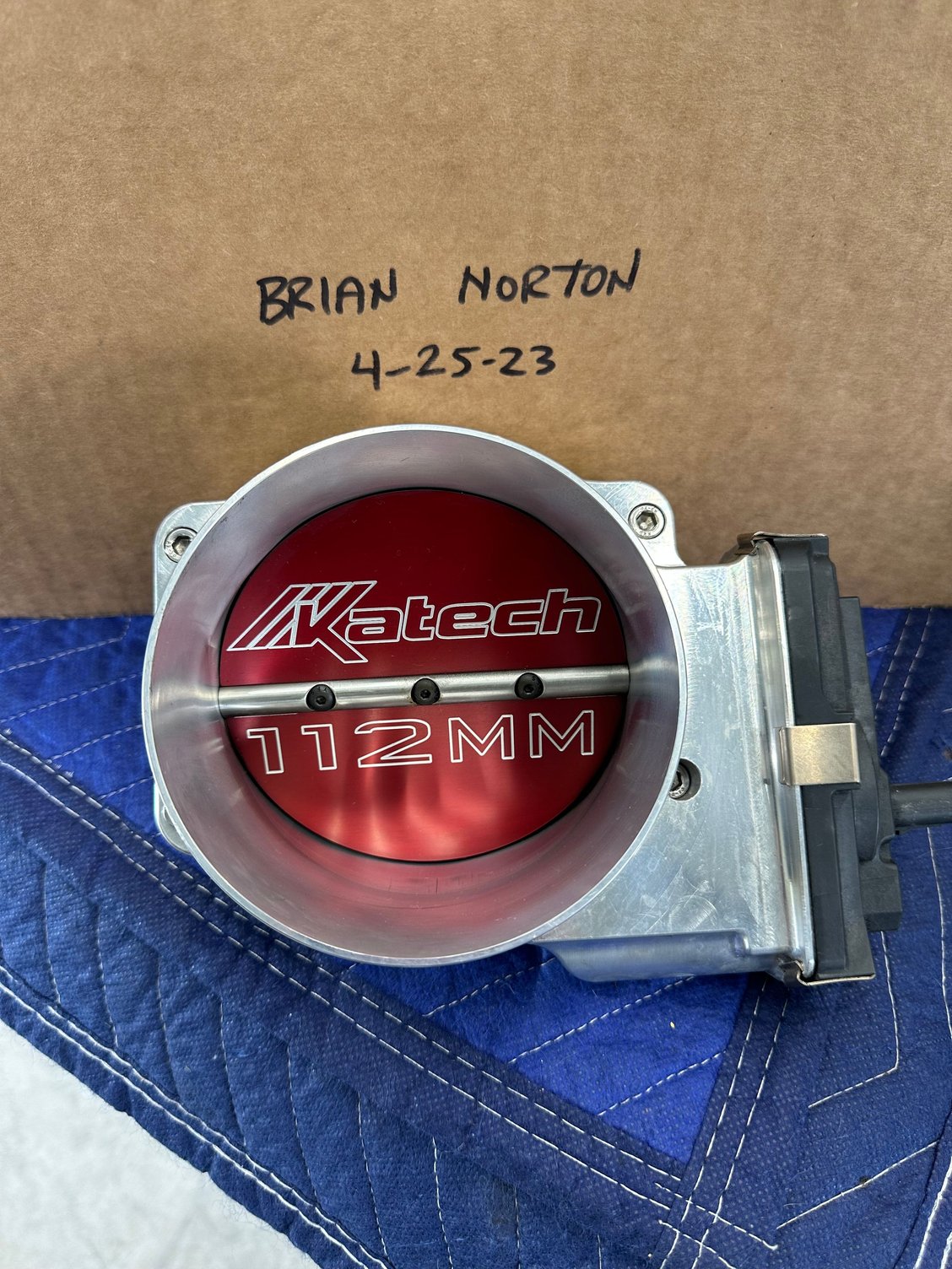 FS (For Sale) LT Katech 112mm throttle body near new condition ...