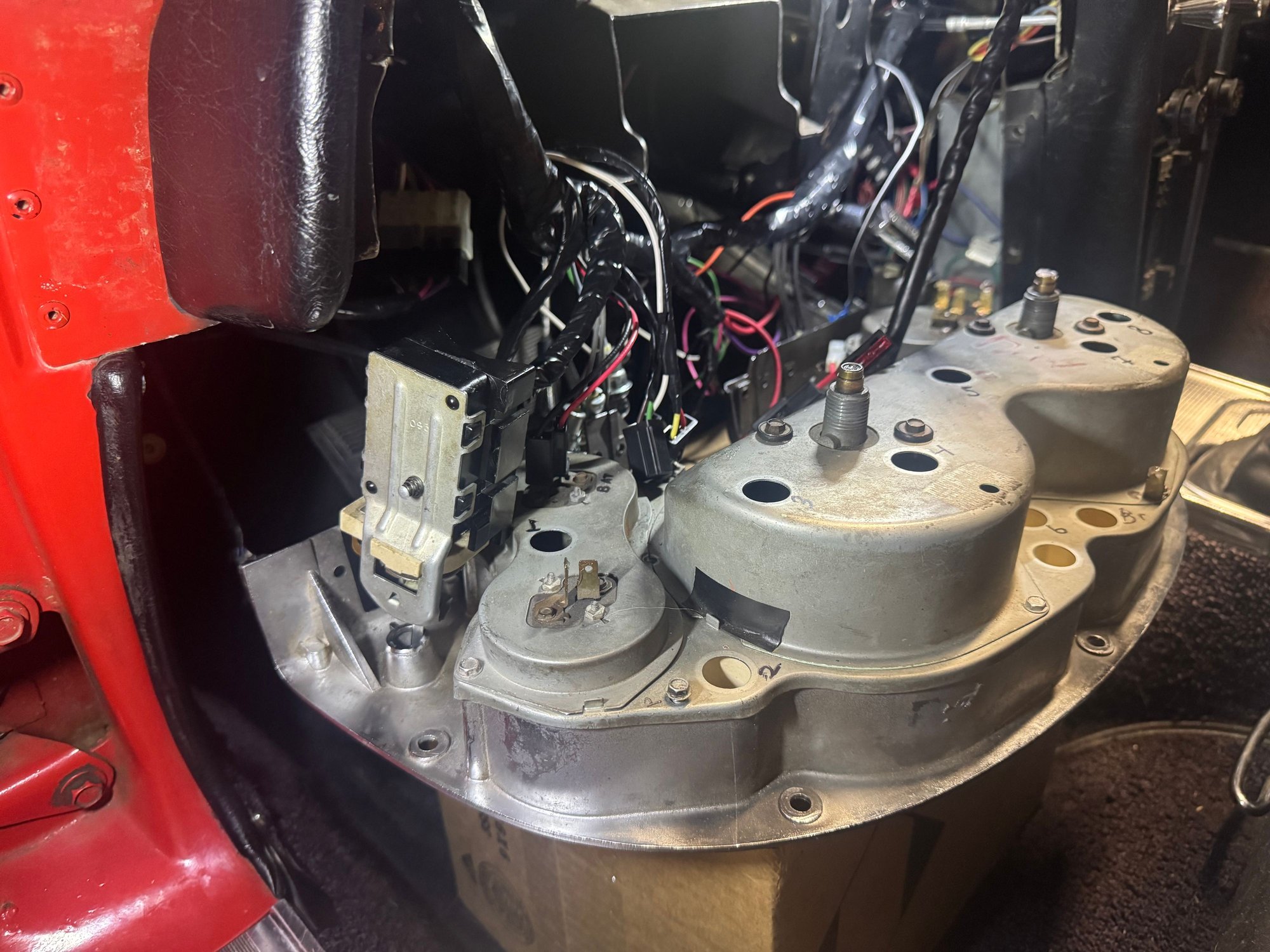 C2 1963 odometer install - CorvetteForum - Chevrolet Corvette Forum ...