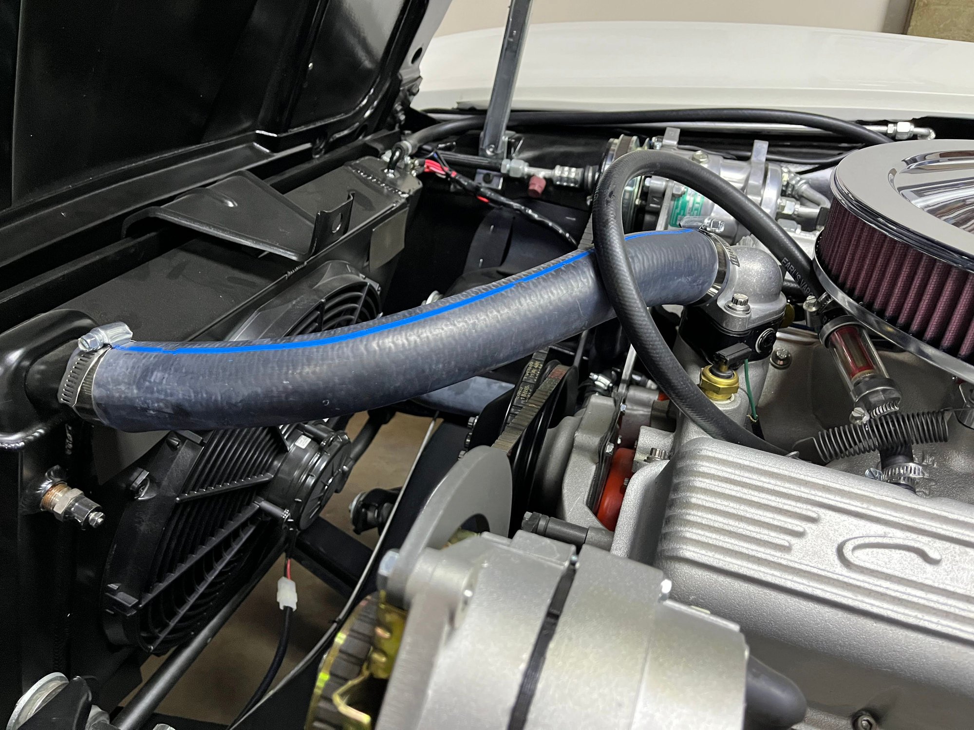 C2 How to improve air flow through radiator on a 63 SWC - CorvetteForum ...