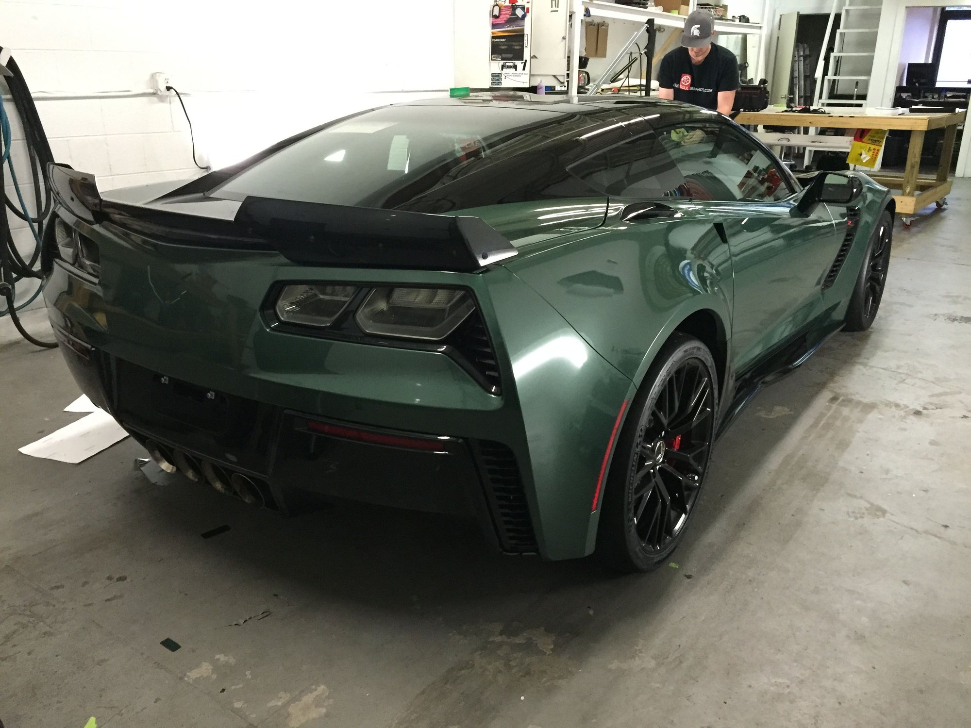 Z07 Color Wrap - Green - CorvetteForum - Chevrolet Corvette Forum ...