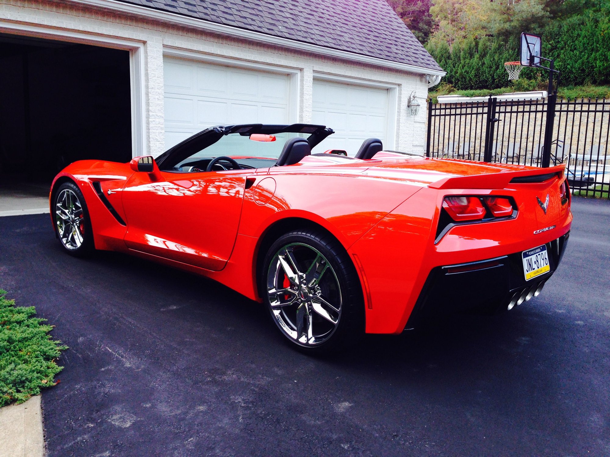 FS (For Sale) 2015 Corvette Convertible, 3LT, Z51, 8spd Auto, Torch Red ...