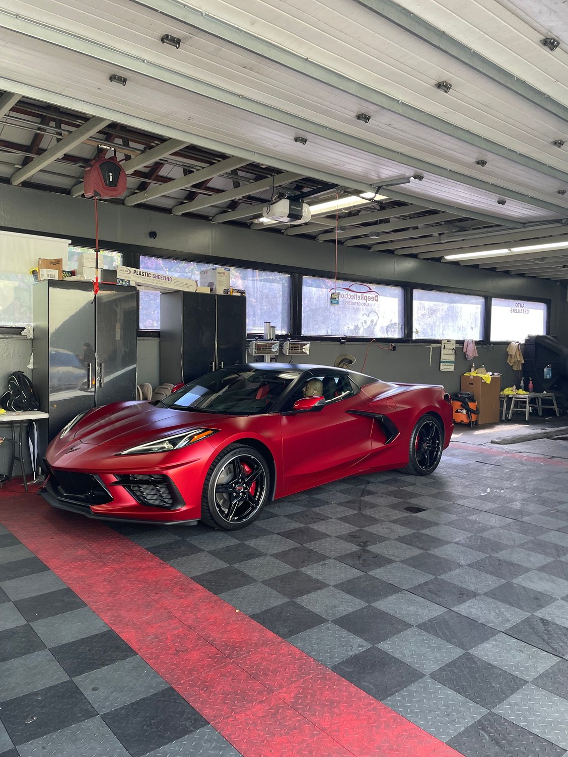 Here's Matte PPF on Red Mist - CorvetteForum - Chevrolet Corvette Forum ...