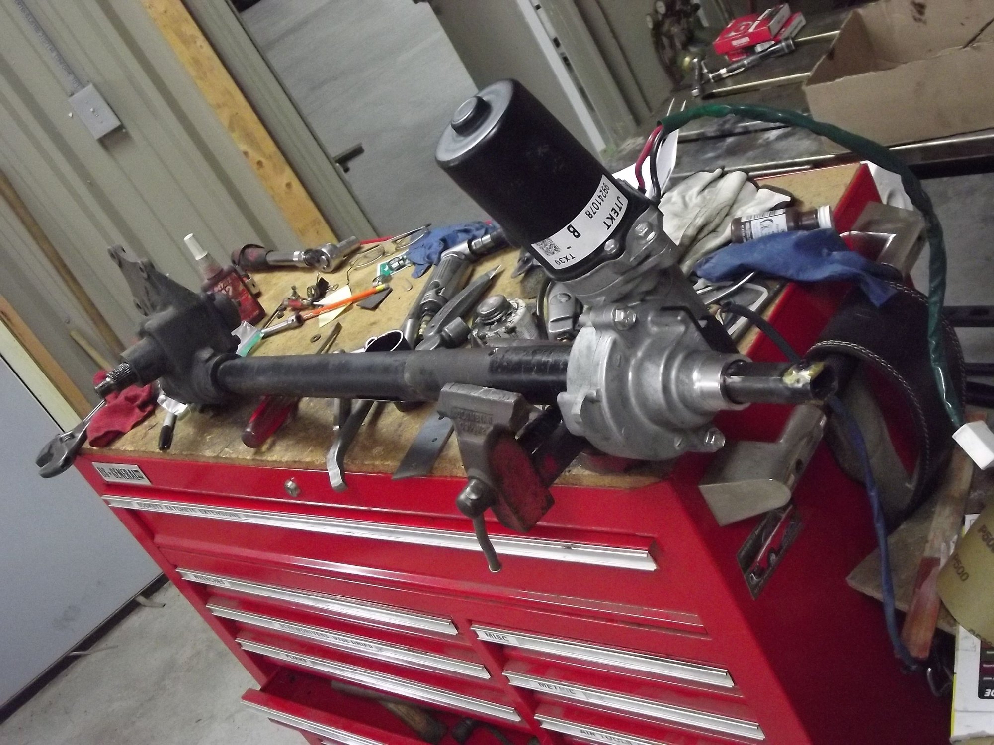 Finished my C1 electric power steering conversion - CorvetteForum ...