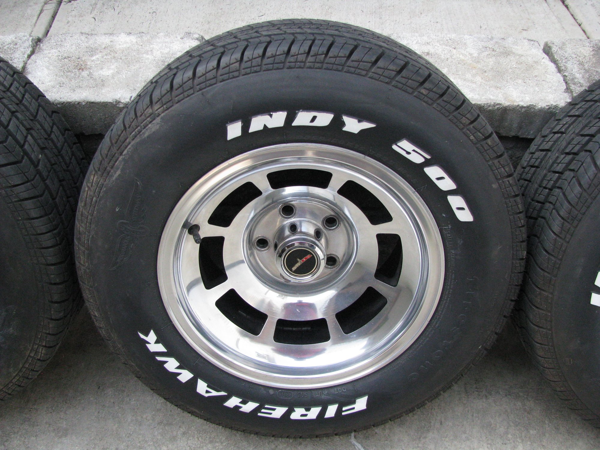 FS (For Sale) 1980-1982 Corvette Aluminum Wheels with Firestone Tires ...