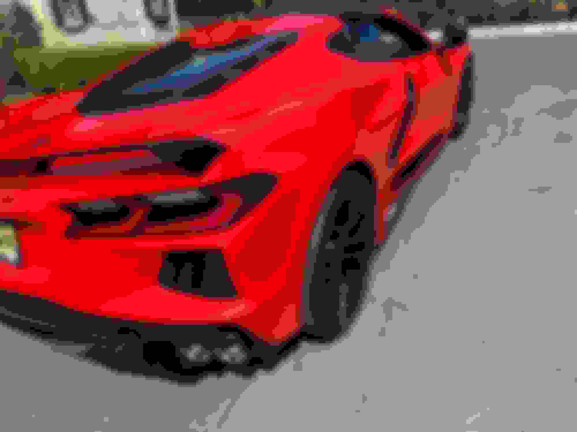 Torch Red 5VM Custom Aero Kit Installed! - CorvetteForum - Chevrolet ...