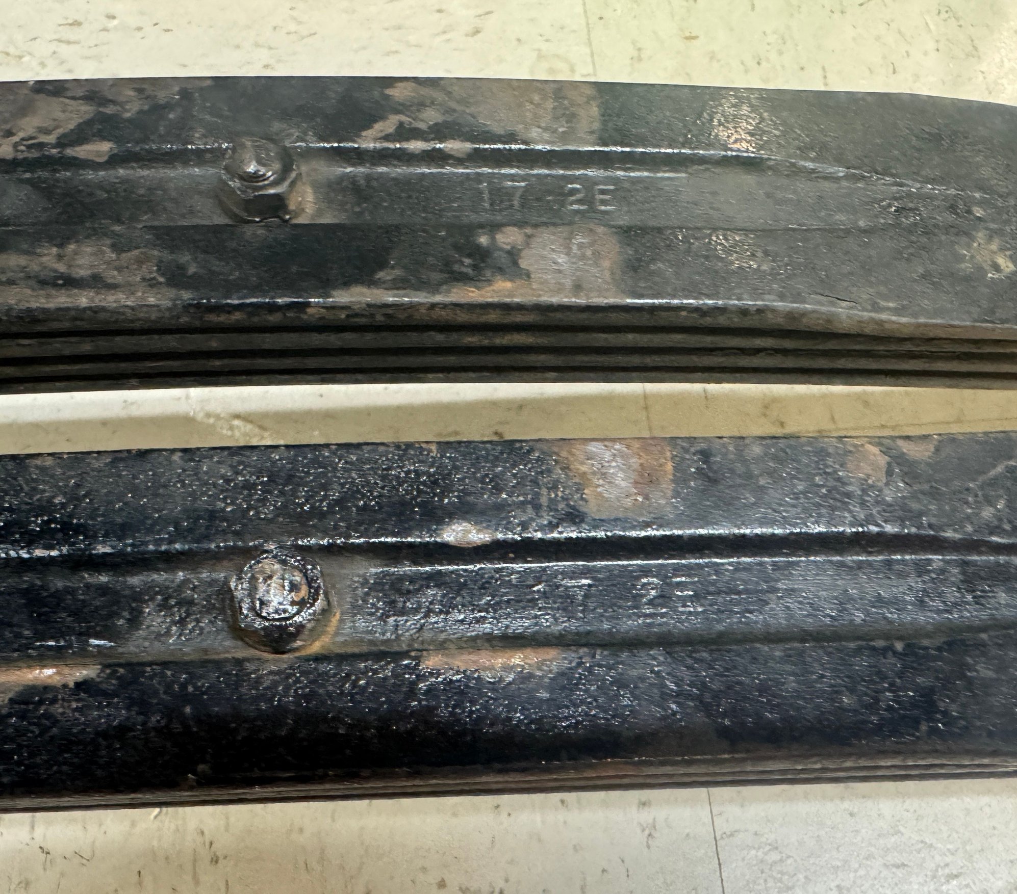 FS (For Sale) C1 Leaf spring set w/ rebuild kit - CorvetteForum ...