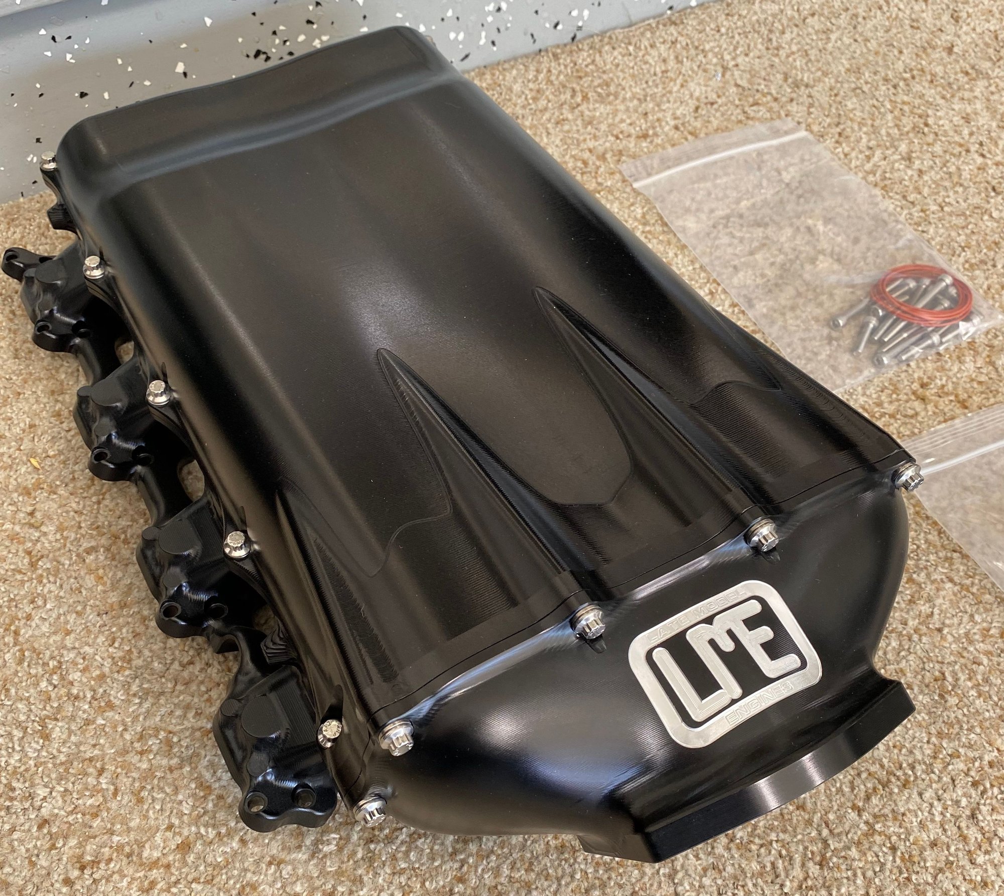 FS (For Sale) Lme billet intake manifold lt4 black - CorvetteForum ...