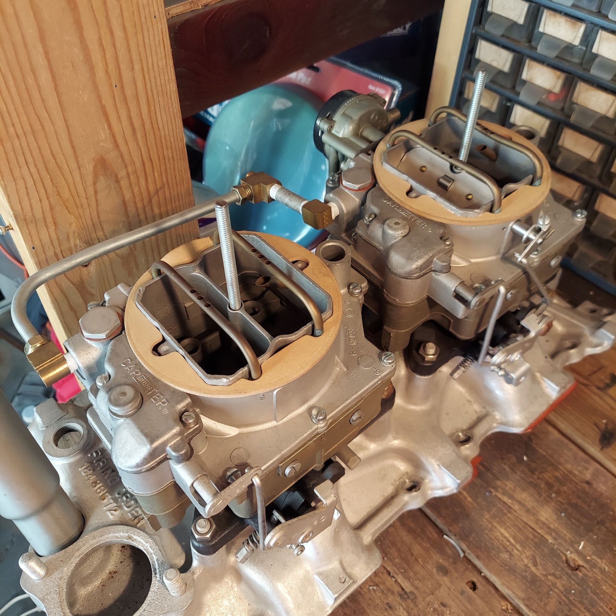 FS (For Sale) 56-57 2x4 WCFB Carbs. - CorvetteForum - Chevrolet ...