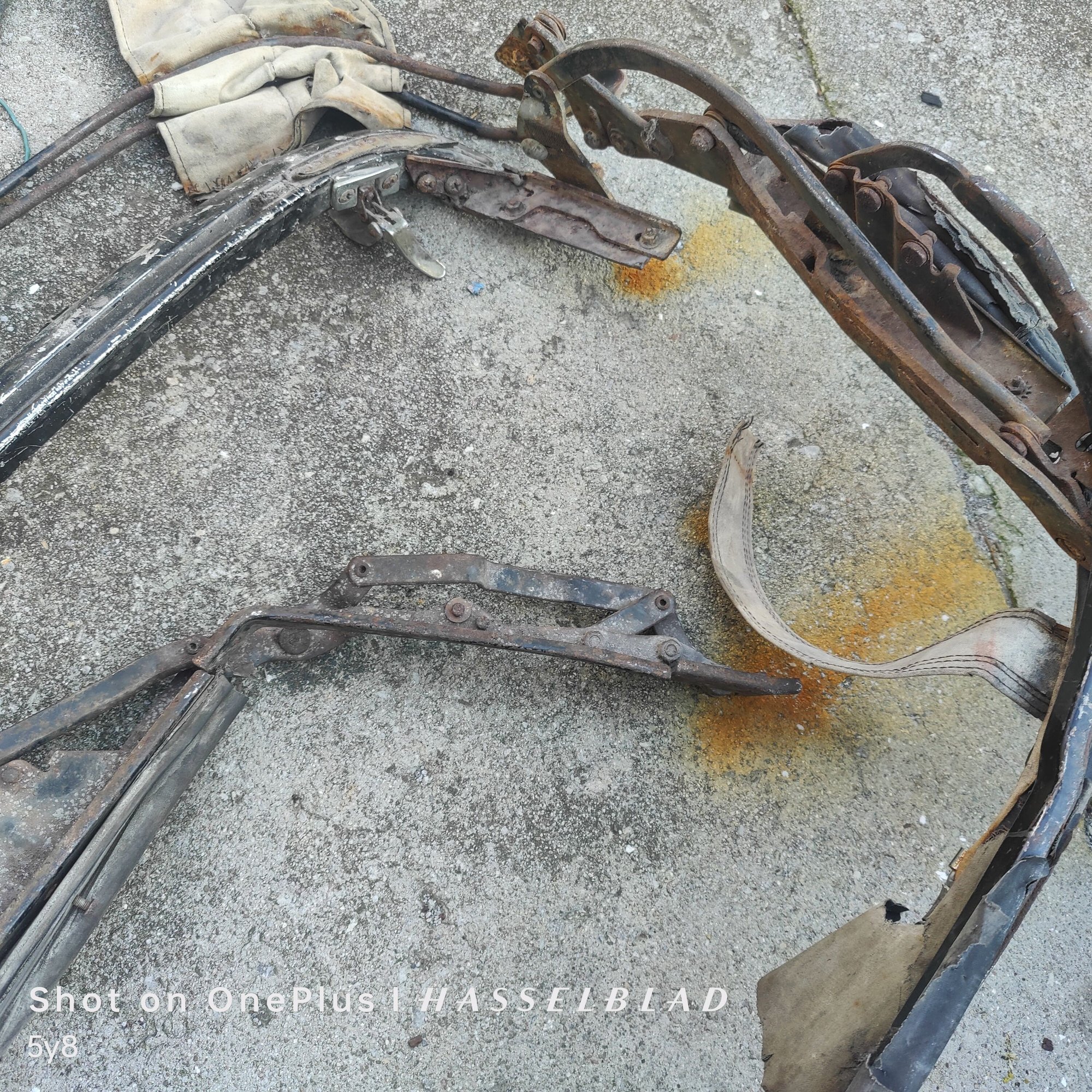 FS (For Sale) For Sale C1 Convertible Soft Top Frame - CorvetteForum ...