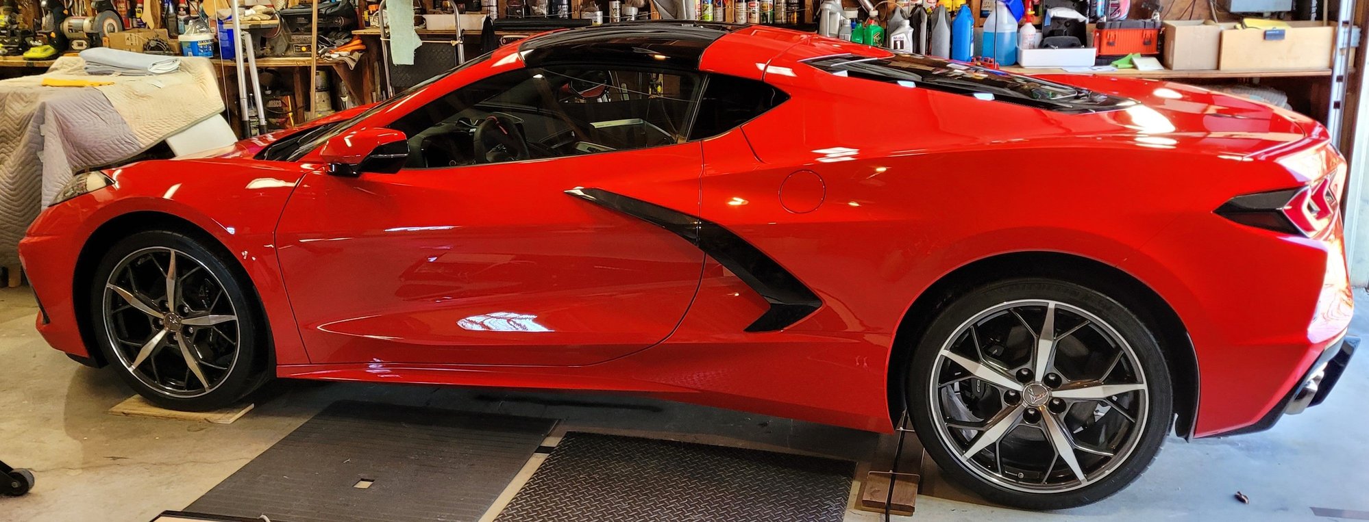 Pics? Blacked out canopy vs. body color A-pillars & roof ...