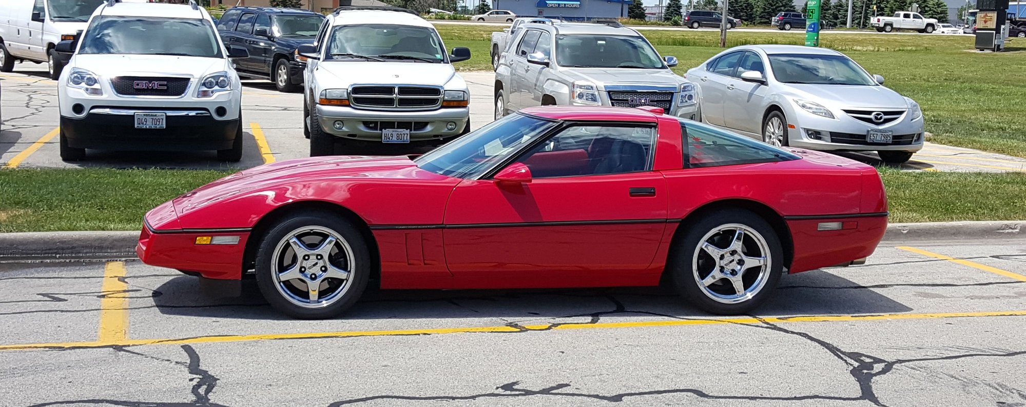 polished chrome wheels on my '90 - CorvetteForum - Chevrolet Corvette ...