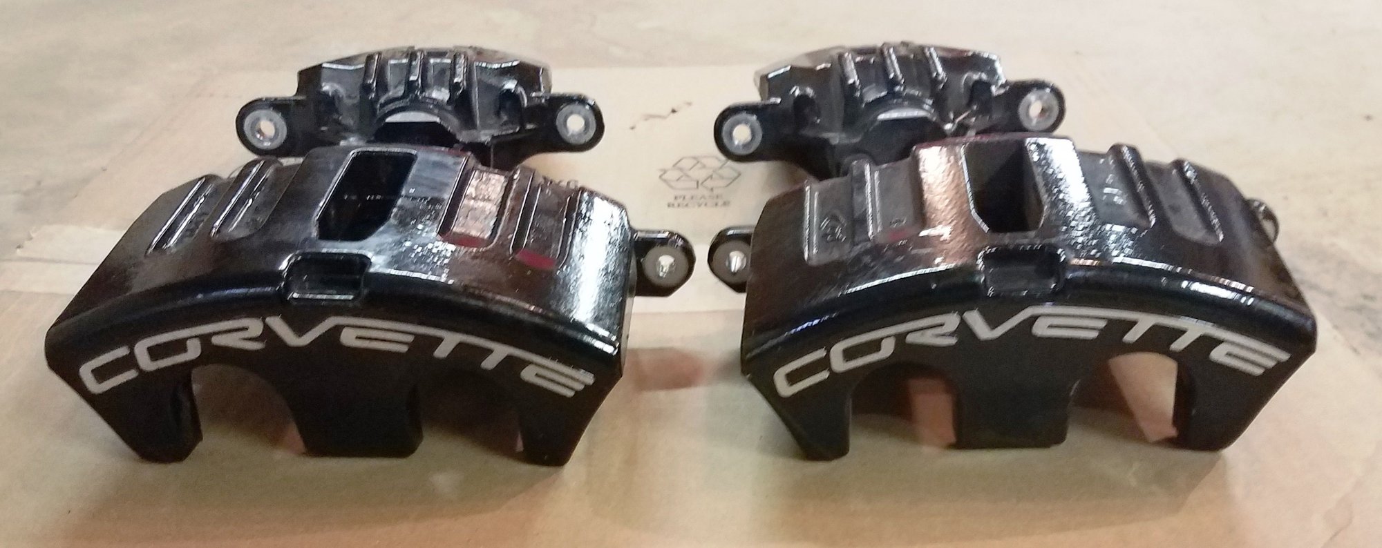 FS (For Sale) C6 Z51 OEM Black powder coated Brake calipers and ...