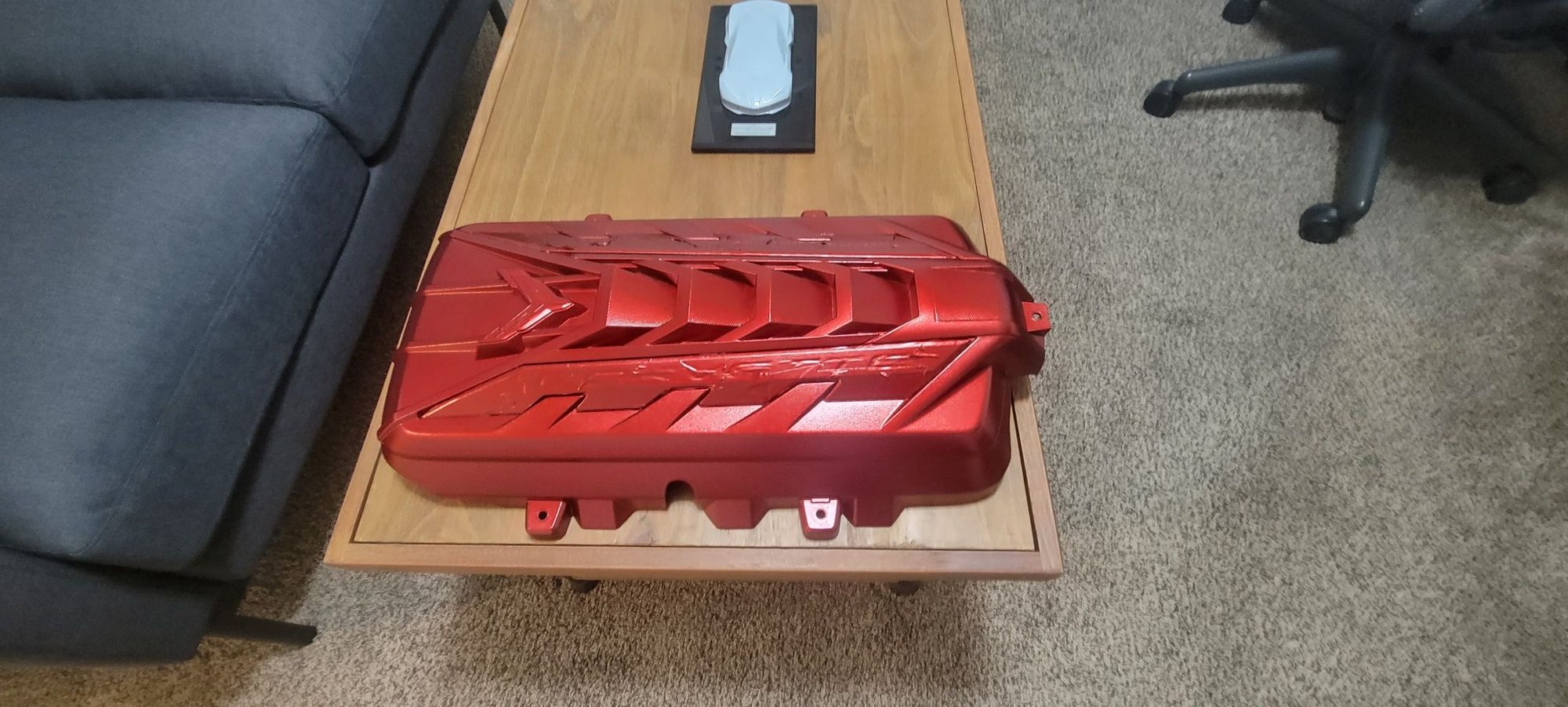 FS (For Sale) Metallic Red Engine cover - Just completed $200 ...