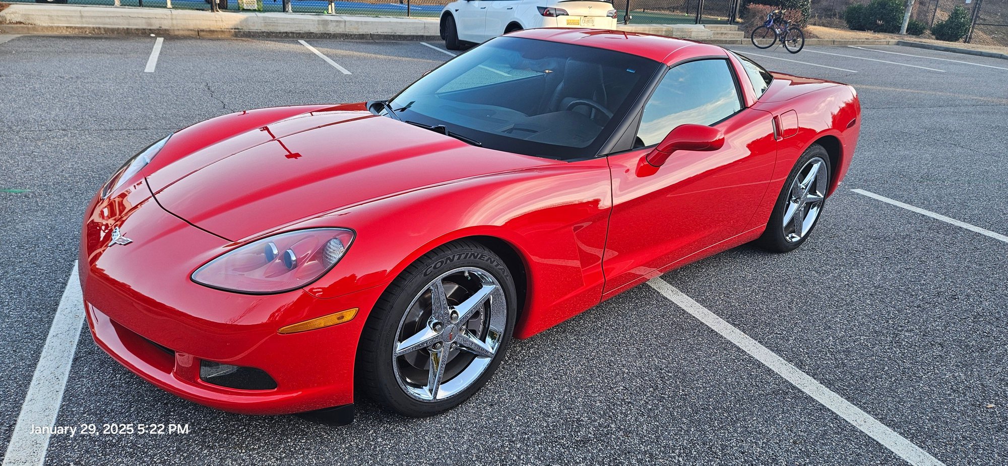 SOLD 2011 C6 Corvette Coupe 3LT 6M (manual), Torch Red, 26xxx miles ...