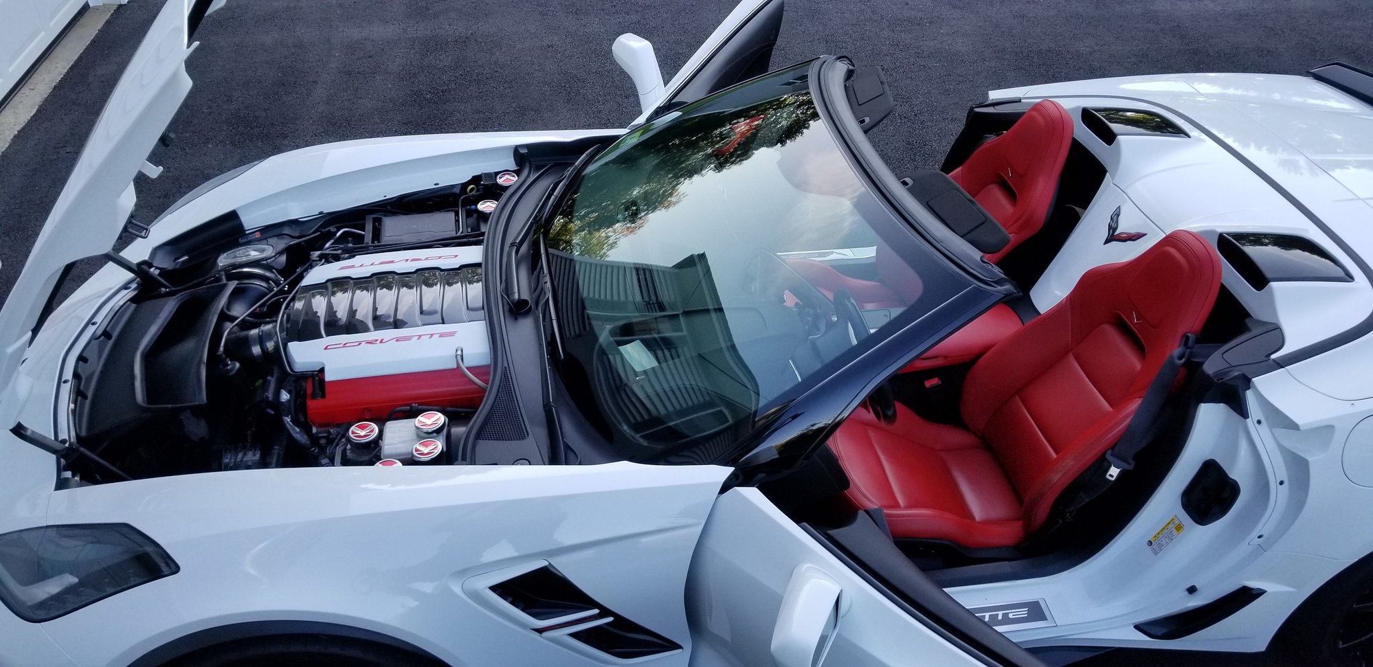 WTB (Want To Buy) C7 White Convertible w/ Red Interior and Manual Trans ...