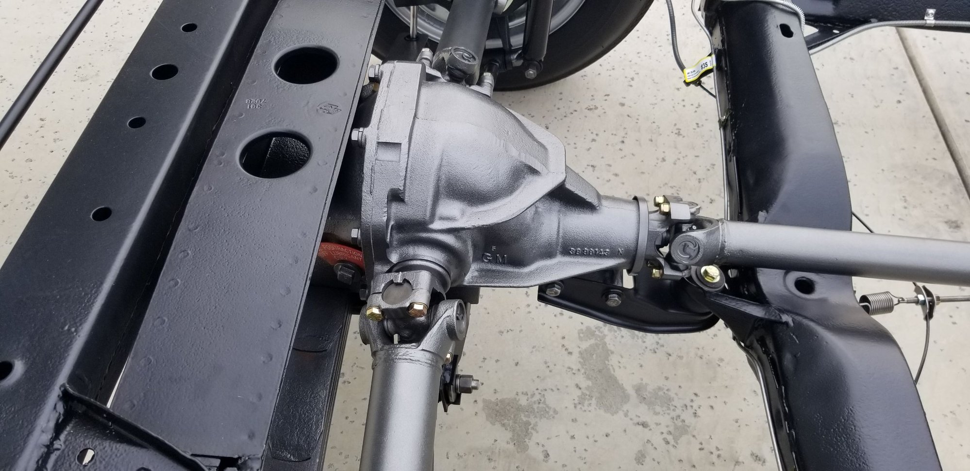 FS (For Sale) 1967 corvette coupe chassis /frame fully restored 427 ...