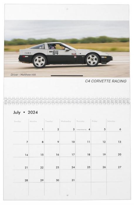 2024 C4 Corvette Racing Calendar: Now Available! - CorvetteForum ...