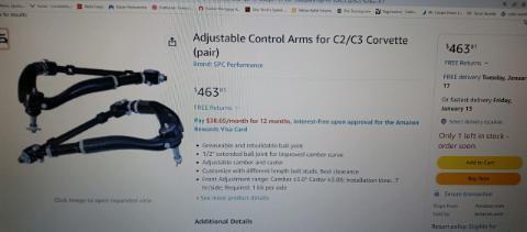 spc a arms - CorvetteForum - Chevrolet Corvette Forum Discussion