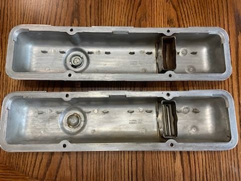 FS (For Sale) Nice set of alloy SBC valve covers for sale ...