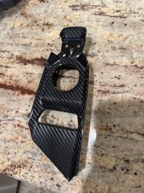 FS (For Sale) C8 OEM Carbon Fiber Front Floor Console Accessory Switch ...