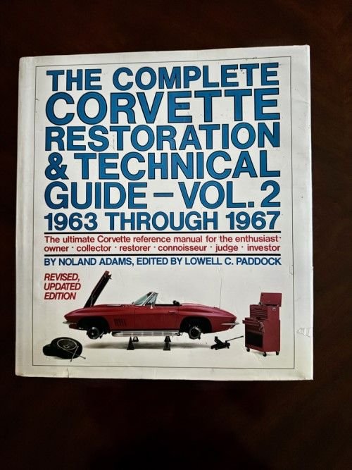 FS (For Sale) Complete Corvette Restoration &Technical Guide Vol. 2 63 ...