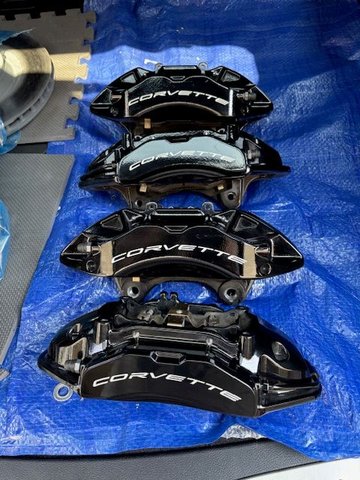 FS (For Sale) 2020-2024 C8 Corvette OEM Factory Brake Caliper 4-piece ...