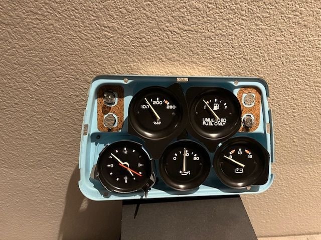 1978 Center Cluster Gauge Restoration - Painted - CorvetteForum ...