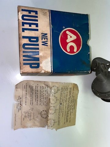 NOS AC Delco 4657 Fuel pump-What engine is this correct for ...
