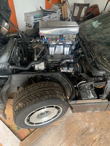 1984 C4 Crossfire Injection to Carbureted intake Project ...