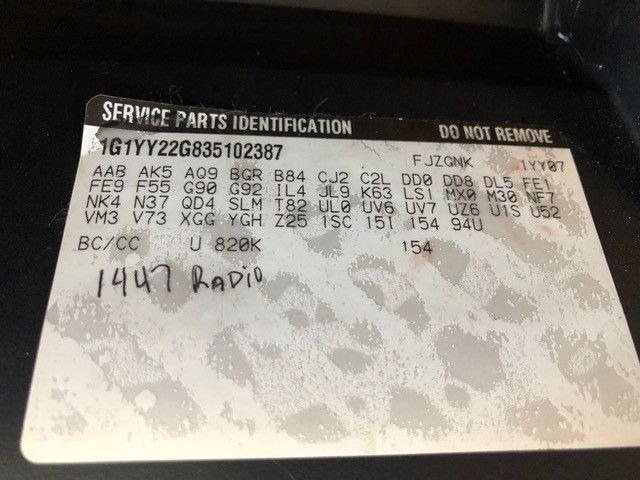 C5 VIN numbers - CorvetteForum - Chevrolet Corvette Forum Discussion