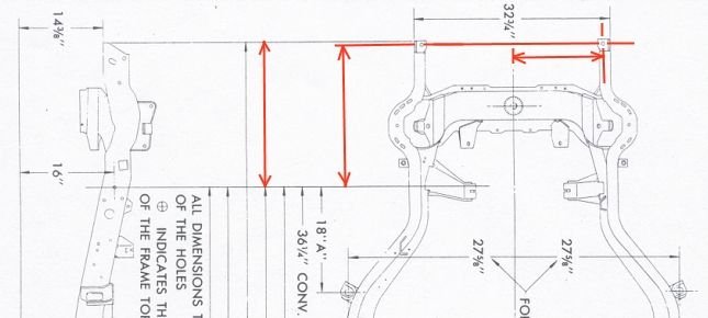 '63 Corvette Frame Dimension Schematic - CorvetteForum - Chevrolet ...