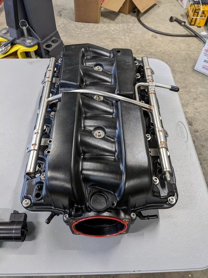 FS (For Sale) Mamo Ported MSD Intake & NW 102 Throttle Body ...