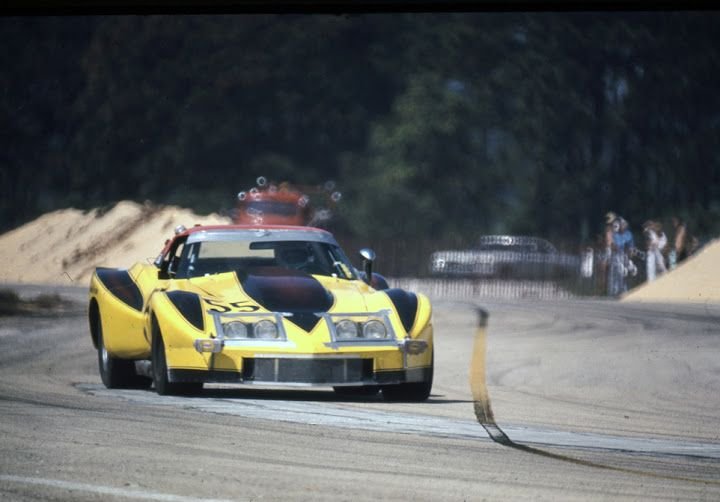 Race car #55 IMSA 1977 R. Thompkins/J. Fitzgerald Sebring ...