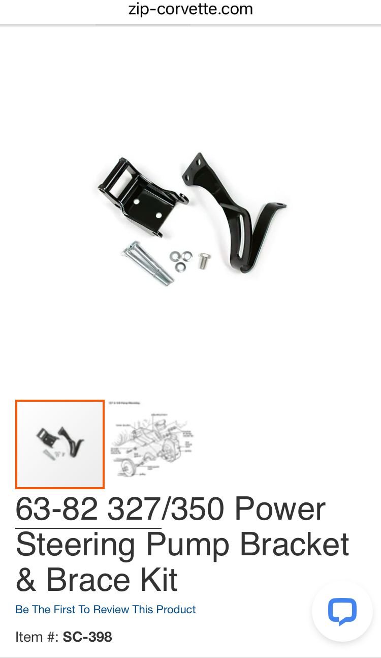 C2 Mounting p.s. pump issues. Pic - CorvetteForum - Chevrolet Corvette ...