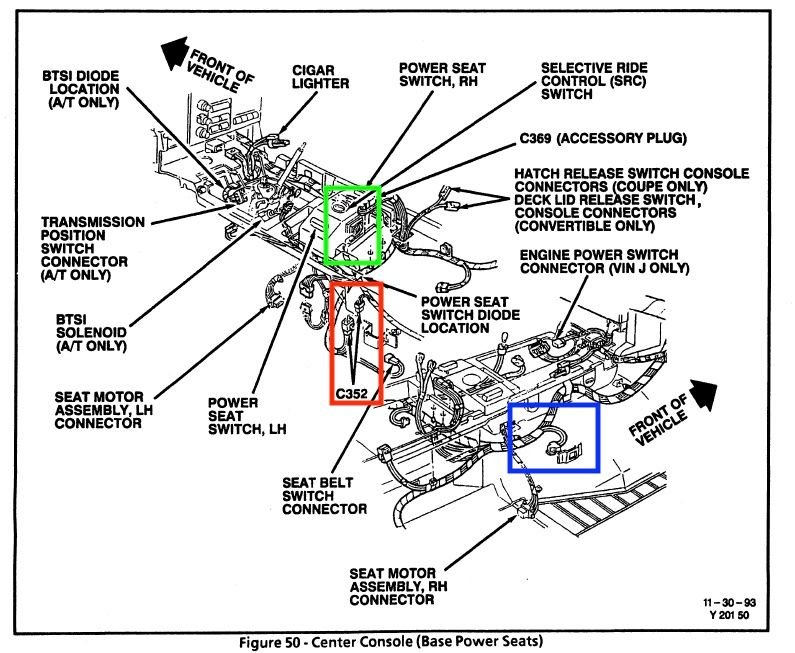 Two questions on center console wiring harness - CorvetteForum ...