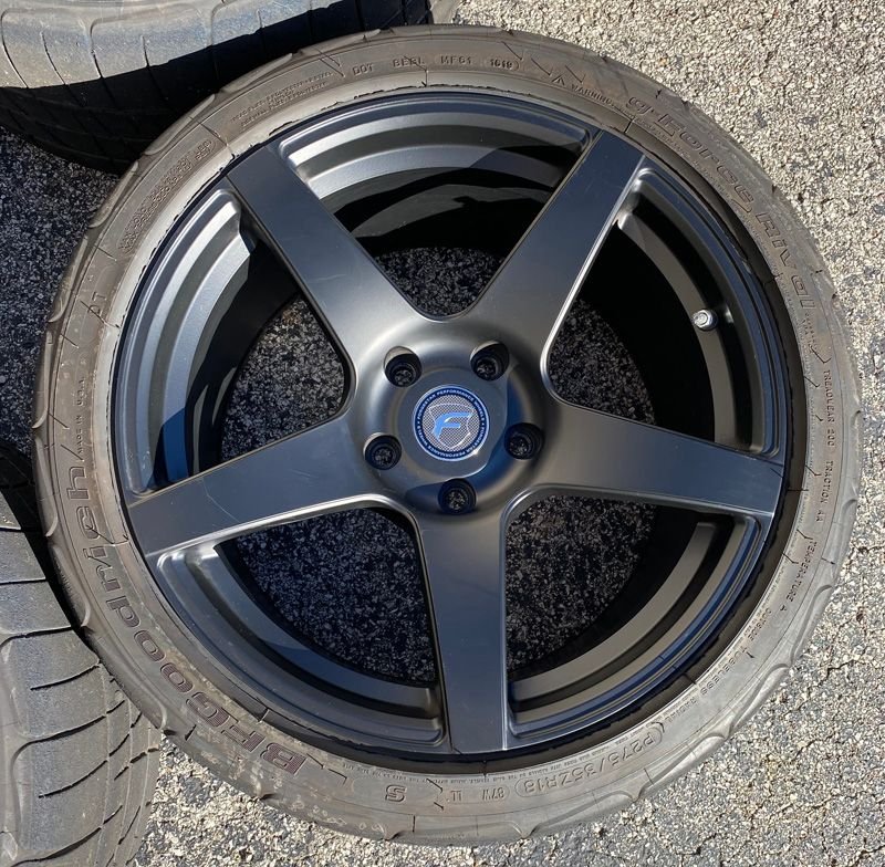 FS (For Sale) Forgestar CF5 and BF Goodrich Rival S 1.5 tires for C7 ...