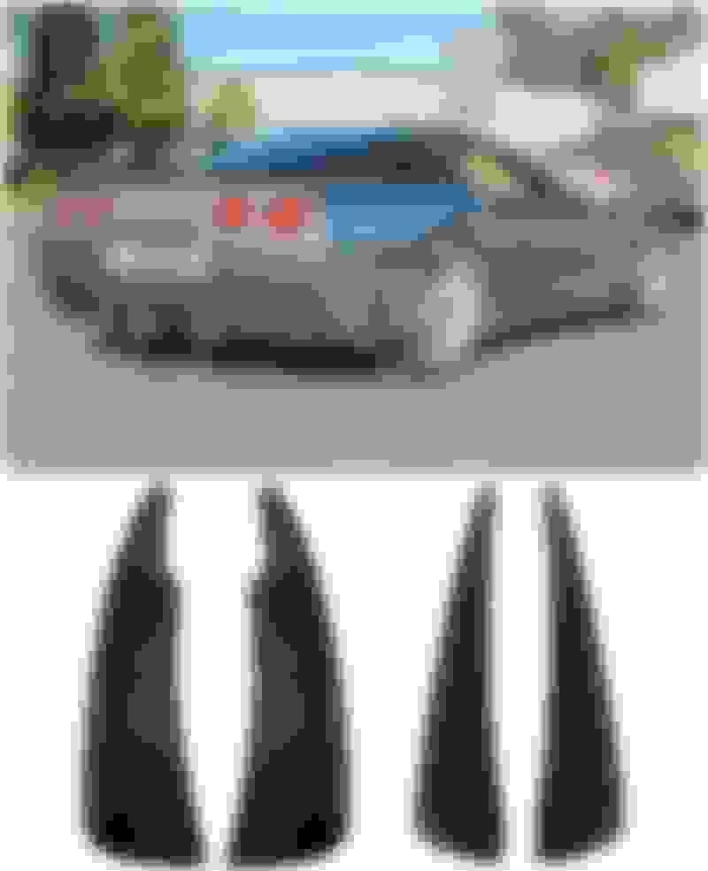 FS (For Sale) 1997-2004 corvette c5 extended matte black front rock ...