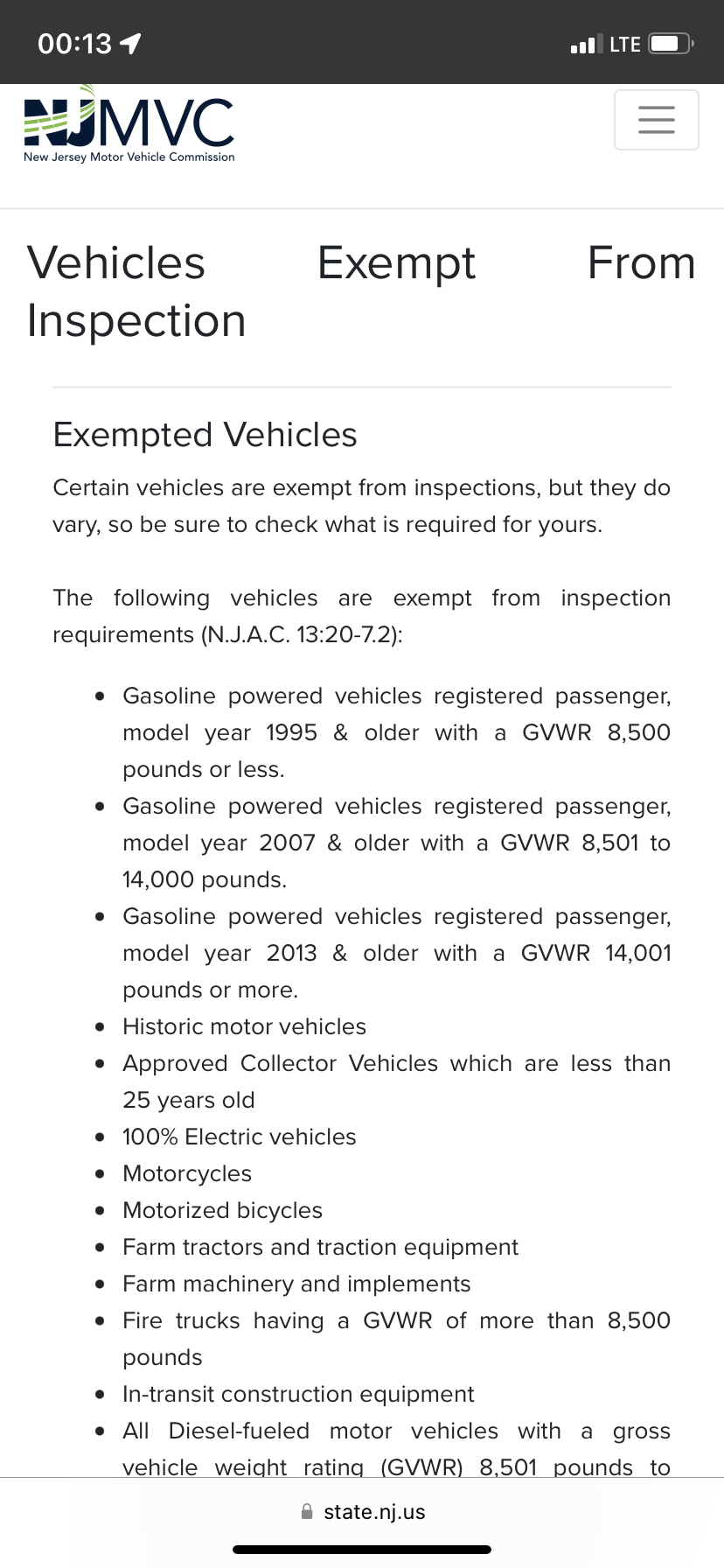 New Jersey Inspection older then 25 years - CorvetteForum - Chevrolet ...