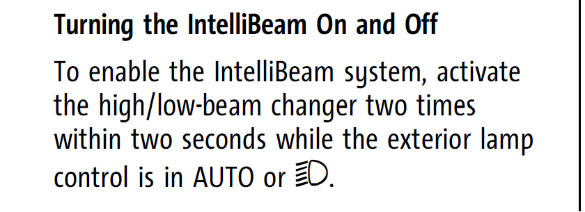 How to enable intellibeam system - CorvetteForum - Chevrolet Corvette ...