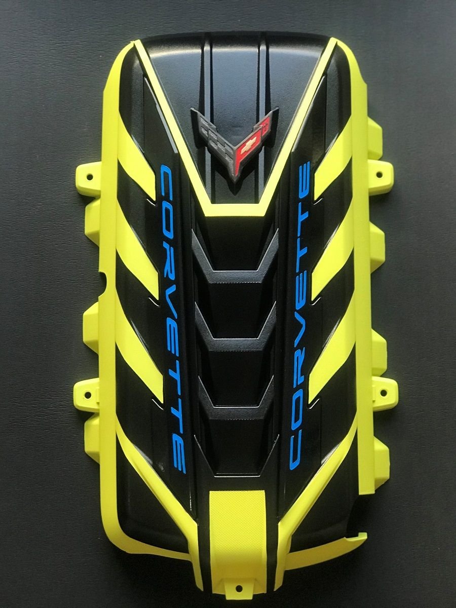 New Accelerate Yellow Engine Cover Design! - CorvetteForum - Chevrolet ...